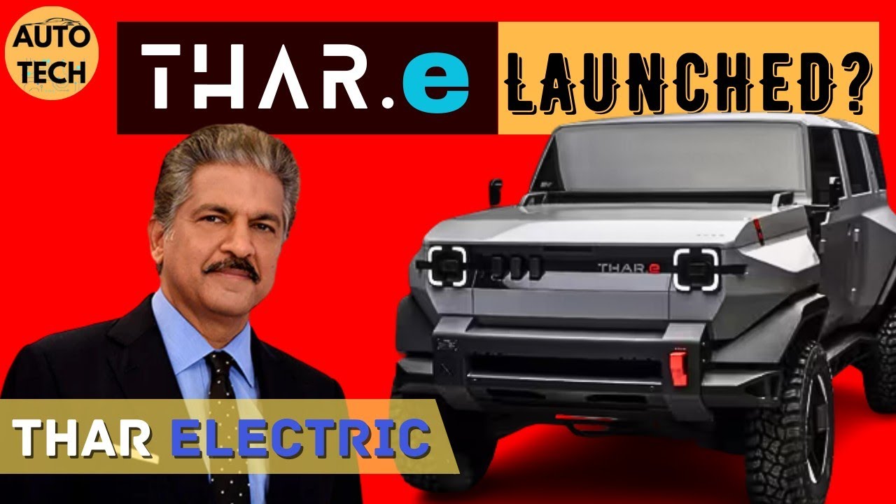 New Mahindra THAR.e Launch | New Thar Electric Revolution | #thar @auto ...