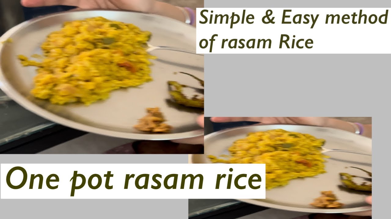 Rasam Rice Recipe || easy way to cook rasam rice || Preeti Sukhija ...