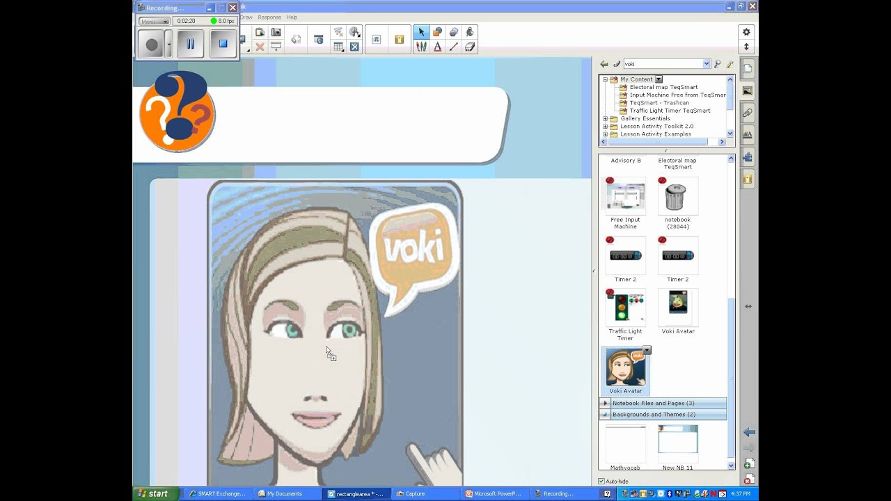 SMART Notebook 11 Embed Your Voki - YouTube