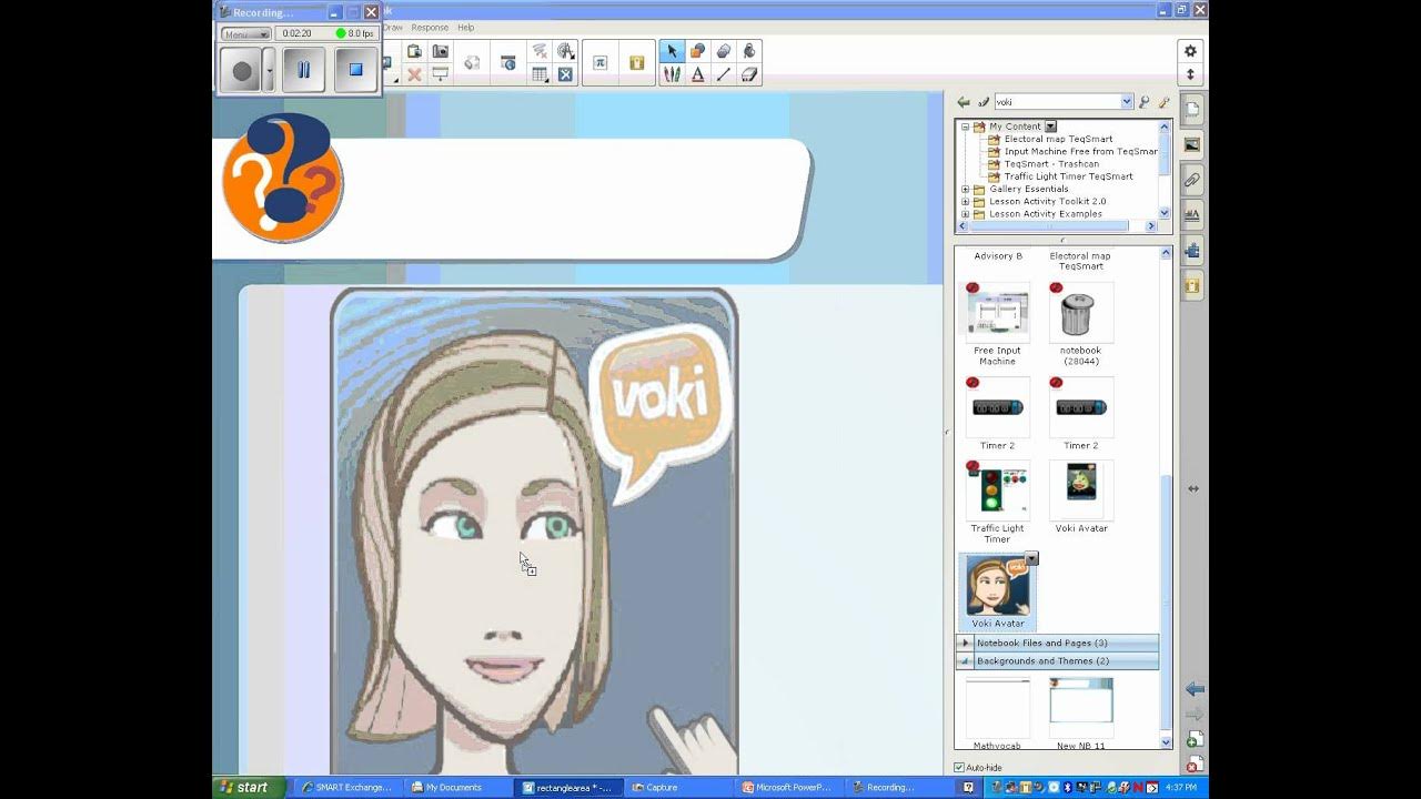 SMART Notebook 11 Embed Your Voki - YouTube