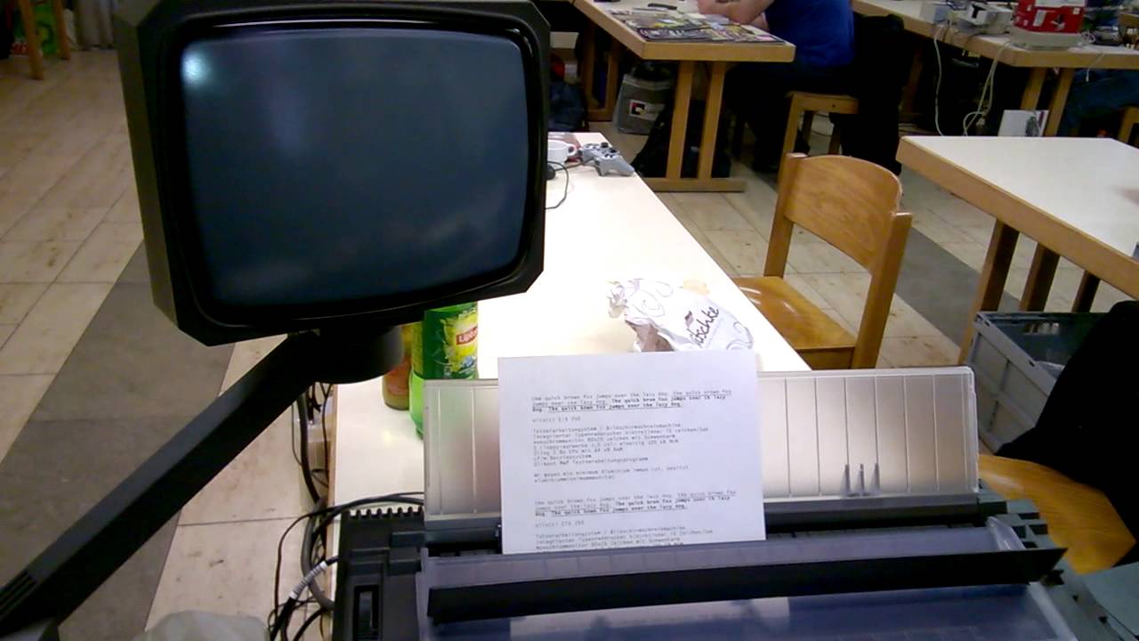 Olivetti ETV 250 - YouTube