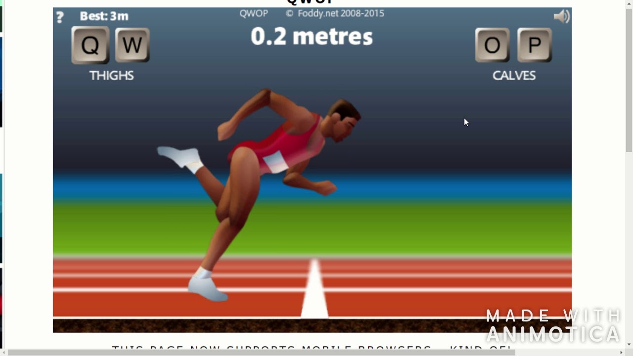 1 YEAR ANNIVERSARY (kinda) | QWOP #2 - YouTube