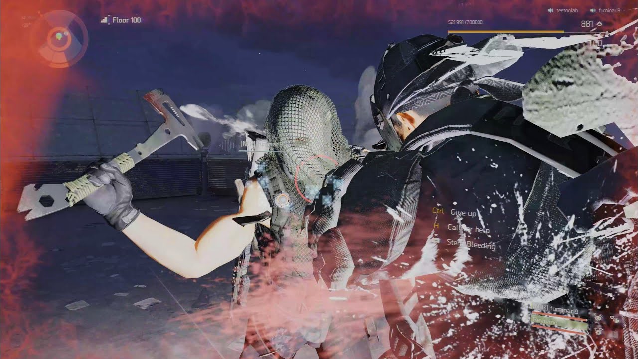 Tom Clancy's The Division 2 | Finish you with 1 hunter Axe | The Summit ...