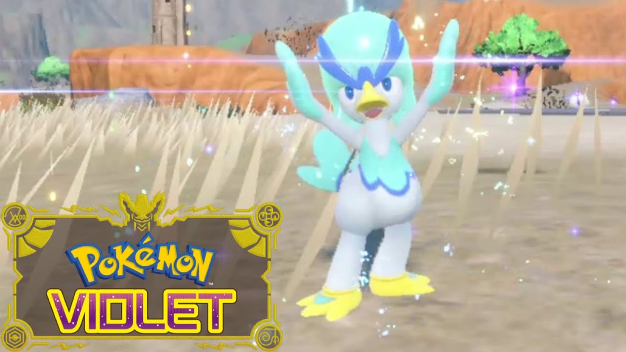 Shiny Quaxly in Violet (Evolved into Quaxwell) - YouTube
