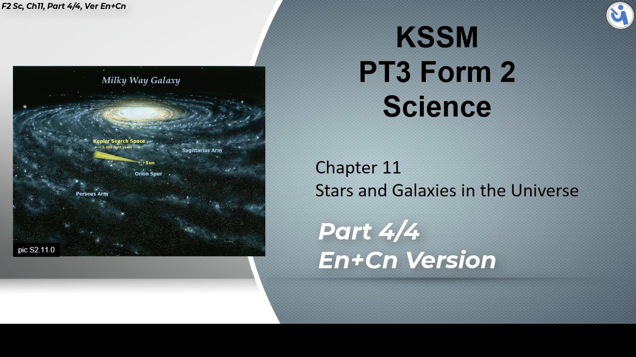 #PT3 #KSSM #Science | Form 2| Chapter 11 | Stars and Galaxies in the ...