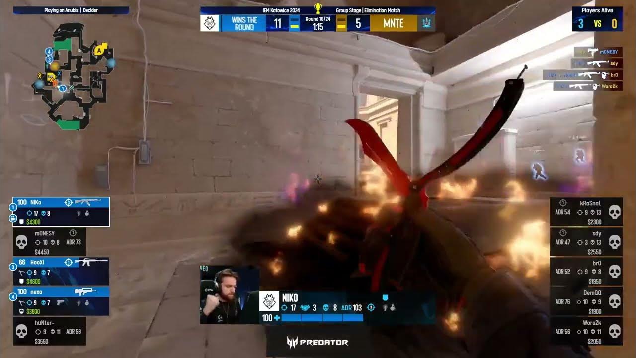 🇧🇦NIKO NIKO NIKO!!!! 》》》 [ G2 vs Ence] 》》》 Iem Katowice 2024🏆 - YouTube