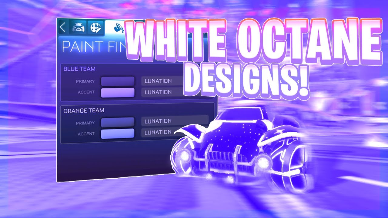 The 10 Best Titanium White Octane Designs Of All Time! (Rocket League ...