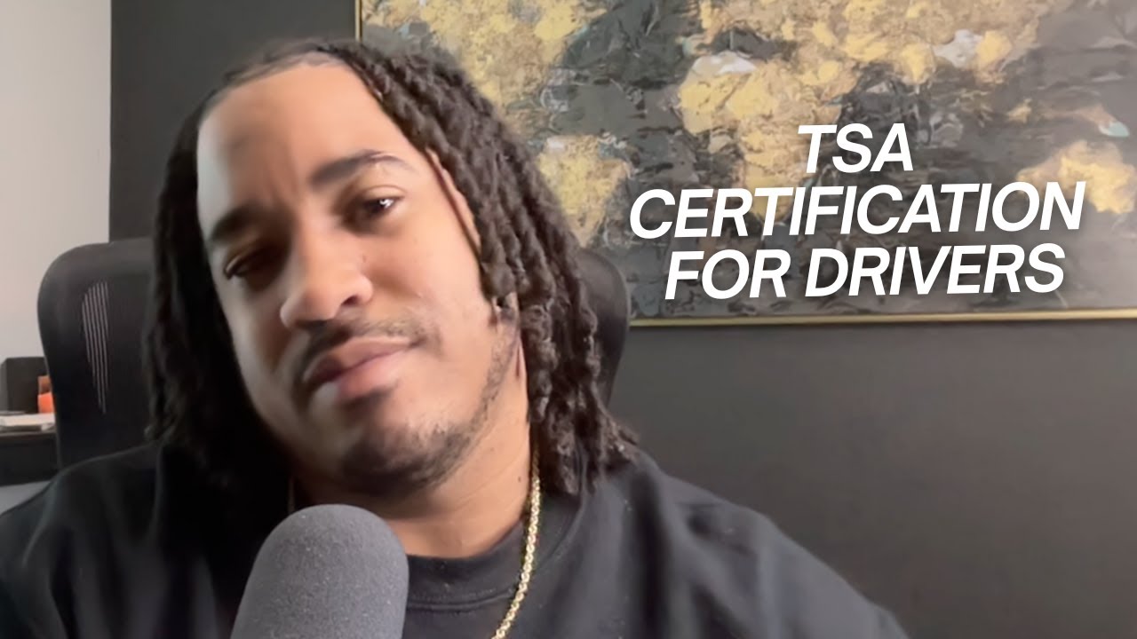 How to get a TSA certification for drivers!!! - YouTube