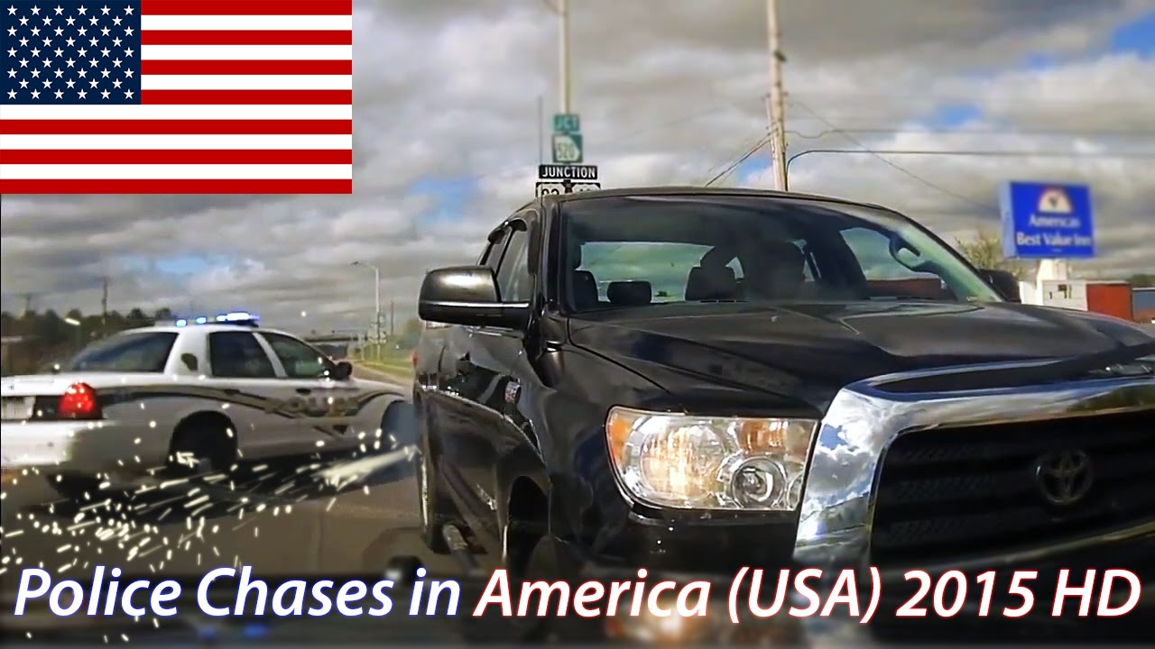 Police Chases In America (USA) 2015 HD - YouTube