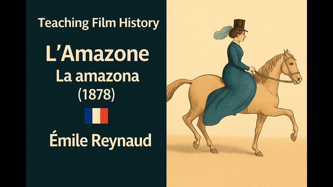 L'Amazone (1878) - Émile Reynaud - Public Domain Film - YouTube