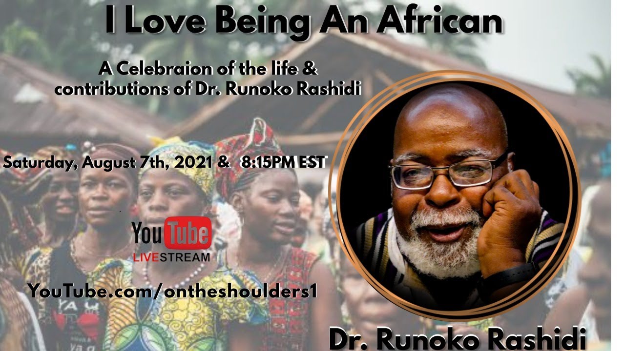 We Celebrate Dr. Runoko Rashidi - YouTube