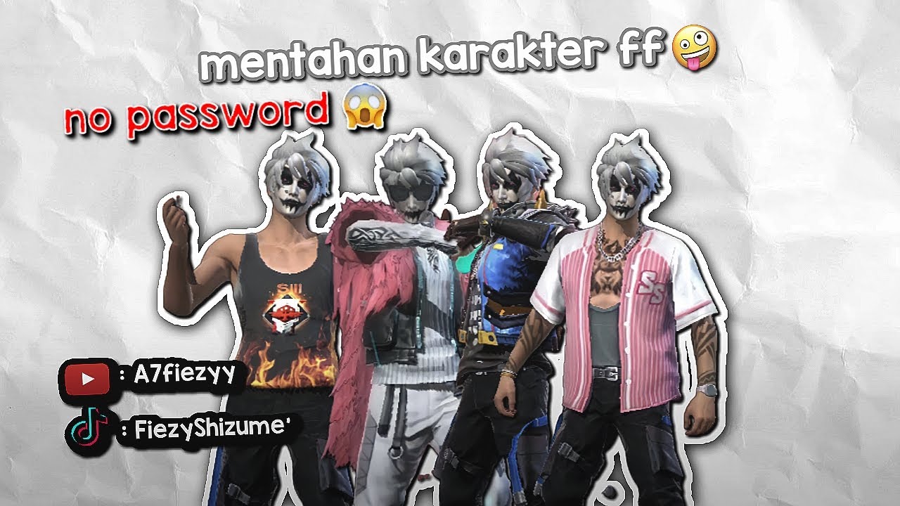 SHARE MENTAHAN KARAKTER FF HD NO PASSWORD 🥶🗿 - YouTube