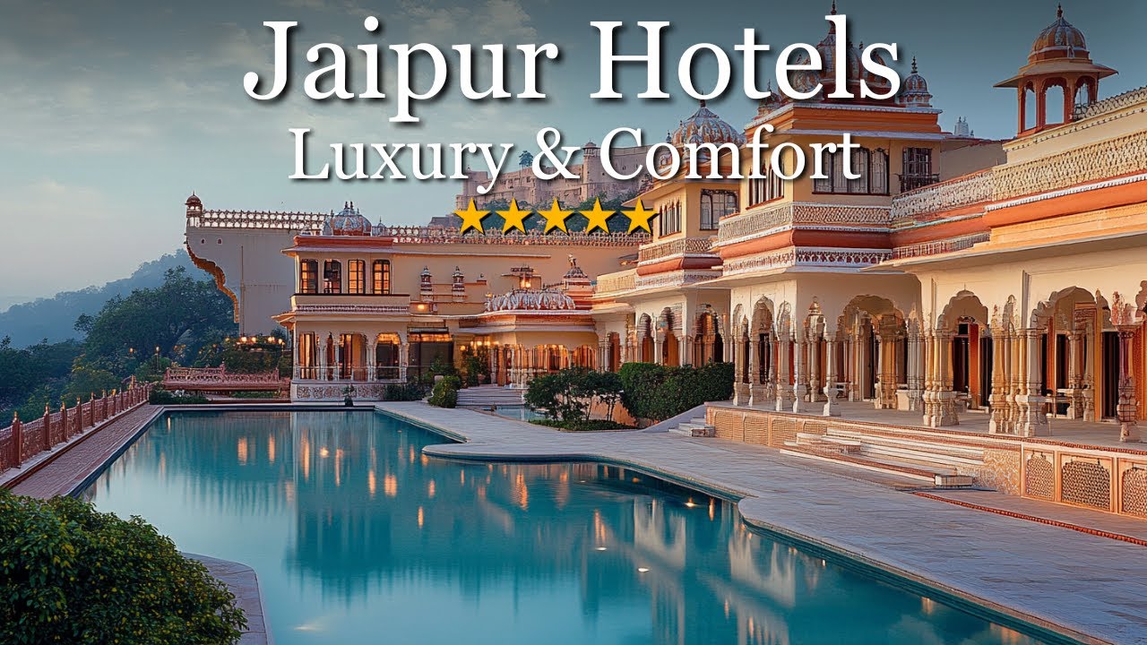 10 of the Best Hotels in Jaipur, India [Top 10 Hotels in Jaipur] - YouTube