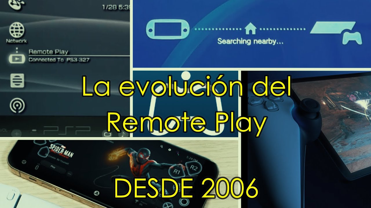 La evolución del Remote Play en PlayStation - YouTube