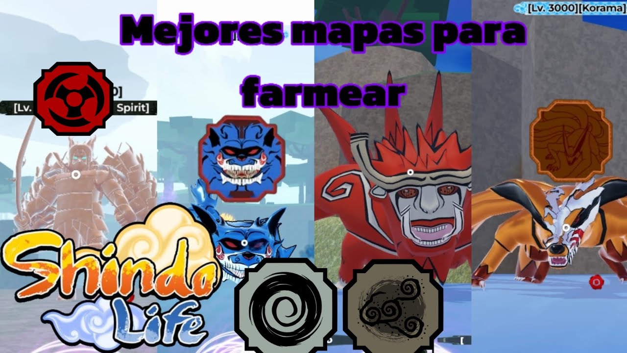 Recomendando buenos mapas para farmear Blodlines,Awk etc(Shindo life ...