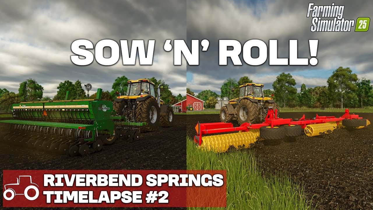 More Work On The NEW Farm!! Riverbend Springs FS25 Timelapse Farming ...