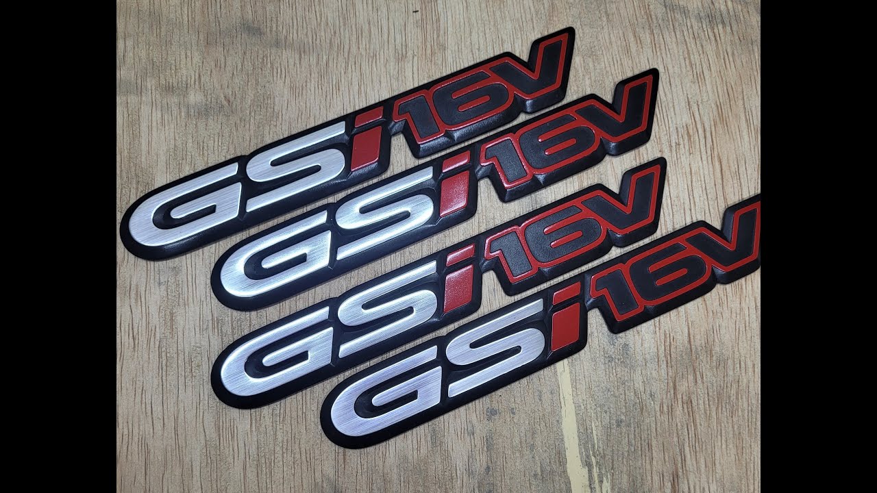 Comparação emblema Corsa GSI16v Original e Alienshield - YouTube