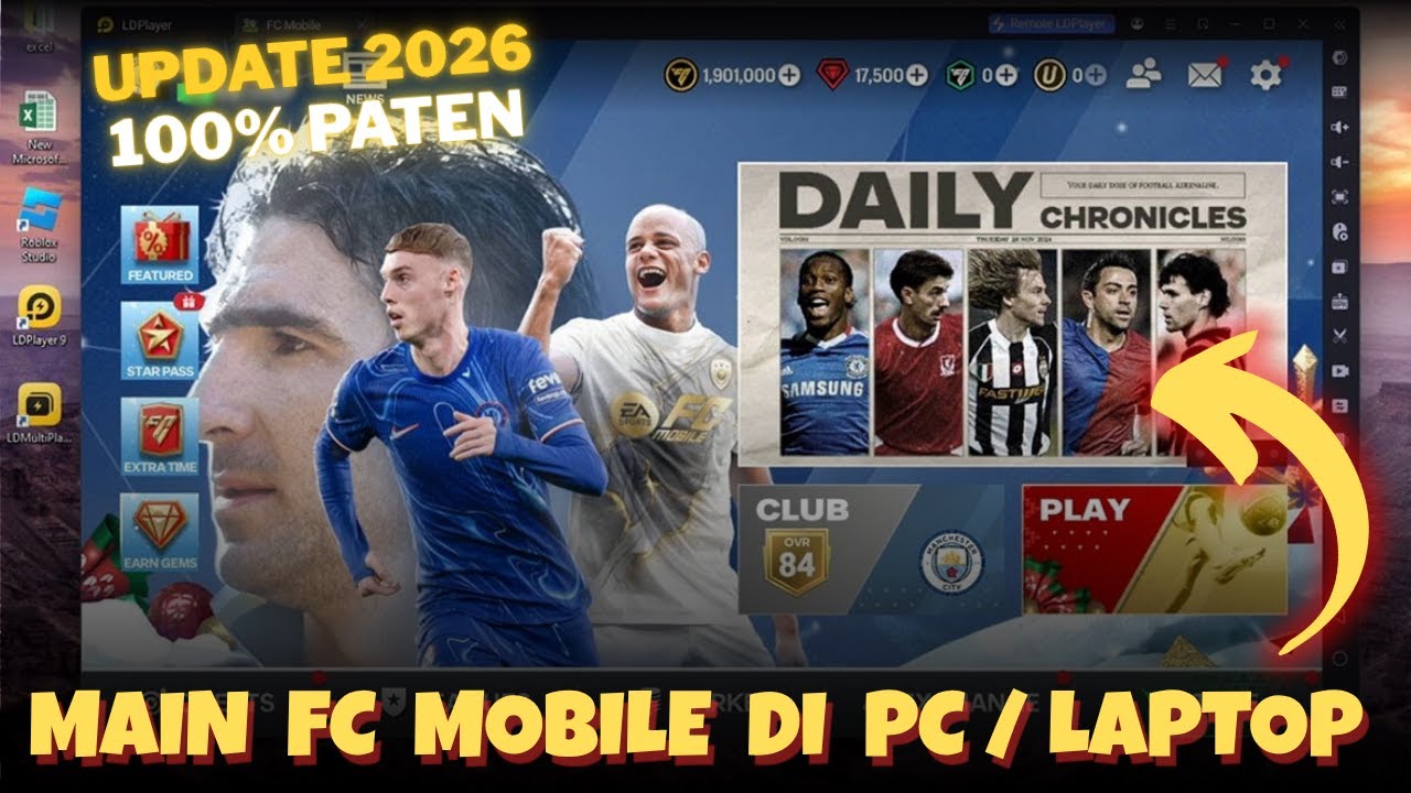Cara Download FC Mobile di Laptop dan PC Windows, Bisa Main Tanpa ...