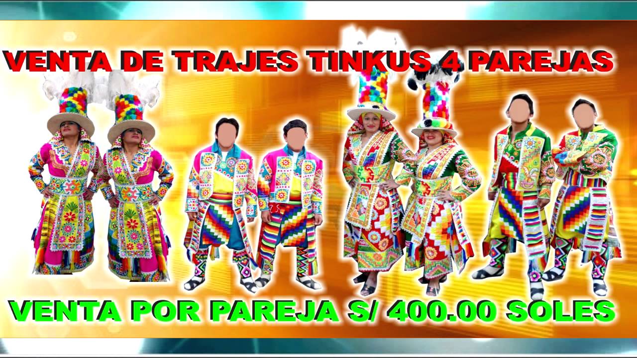 venta de trajes tinkus modelos exclusivos - YouTube
