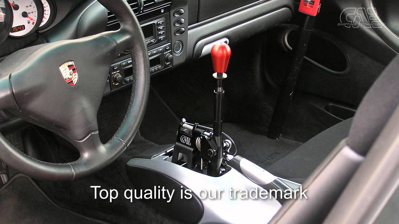 PORSCHE 996 / 997 ( 911 ) with CAE Ultra Shifter - by CAE RACING - YouTube