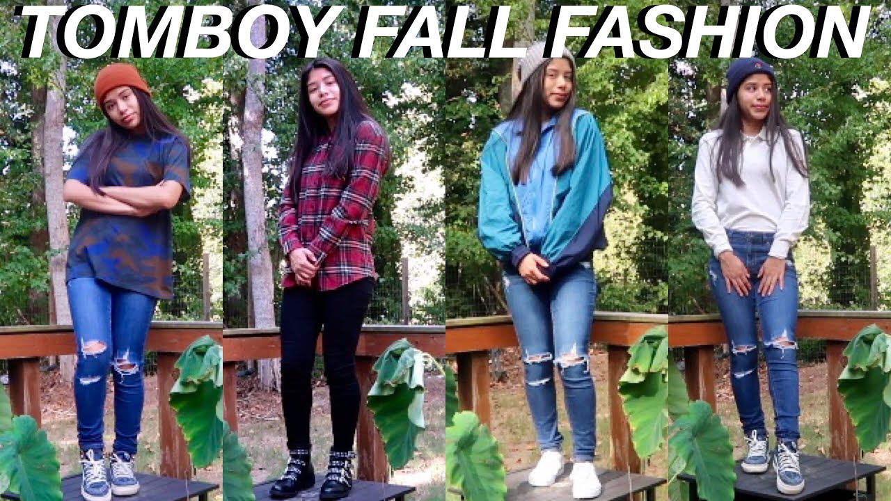 TOMBOY FALL TRY ON HAUL AND LOOKBOOK 2019 - YouTube