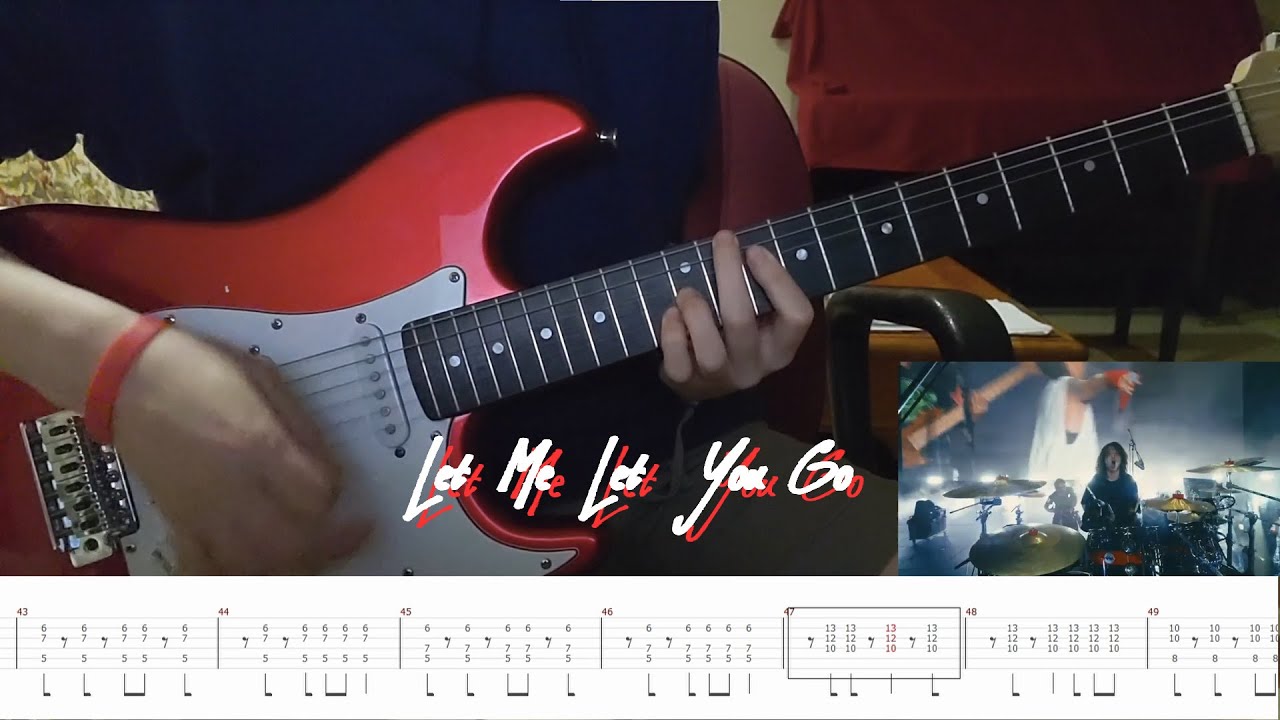 [TAB] Let Me Let You Go - ONE OK ROCK | Guitar Cover ギター - YouTube