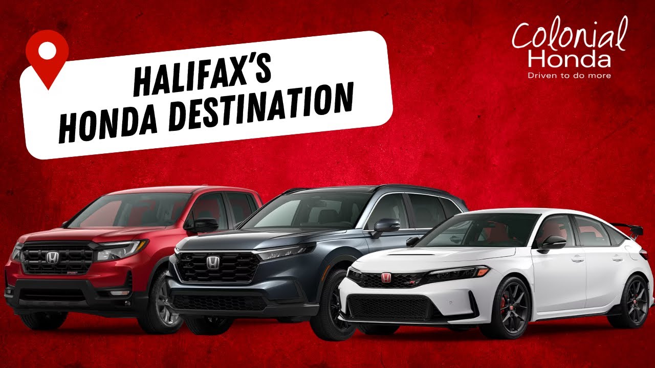 Halifax's Honda Destination is Colonial Honda - YouTube