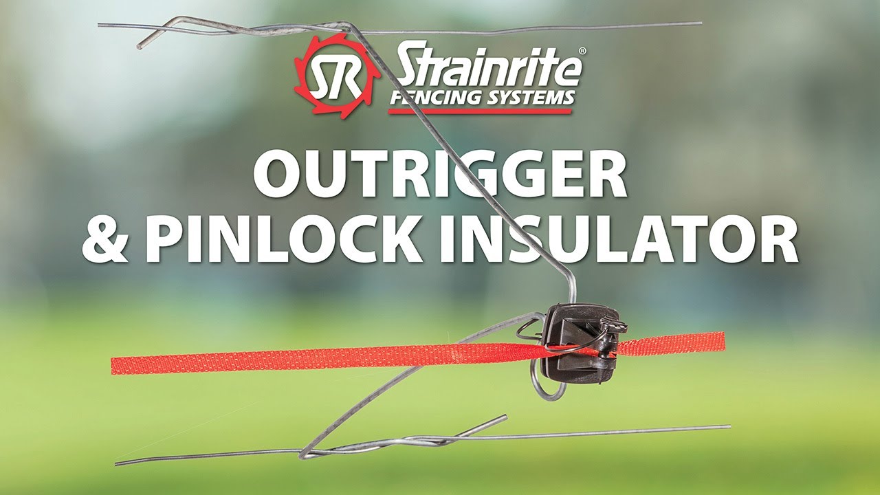 Strainrite | Outrigger With Pinlock Insulator - YouTube