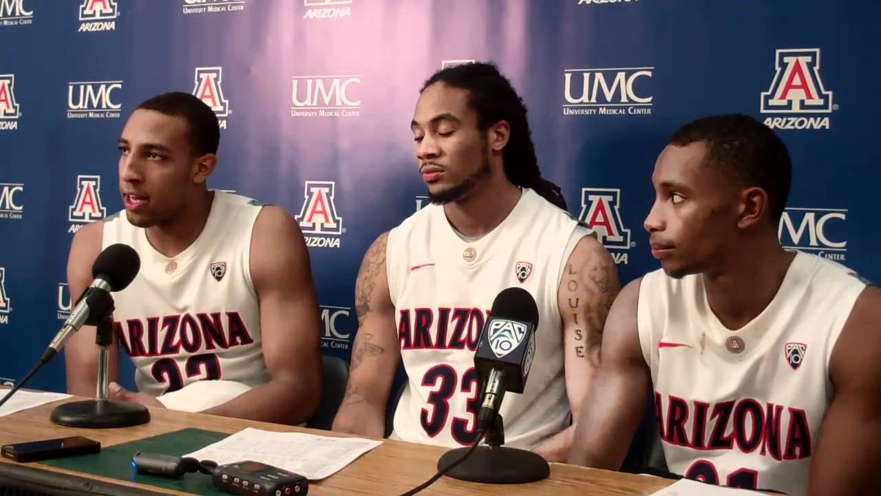 Derrick Williams Post Game 12-22-10 by Arizona Athletics - YouTube