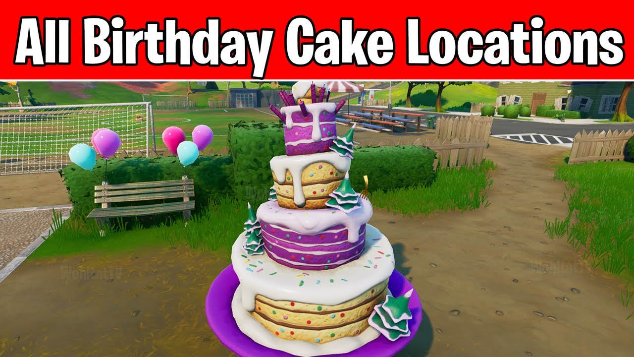Where Are All The Fortnite Birthday Cakes at Piper Edward blog