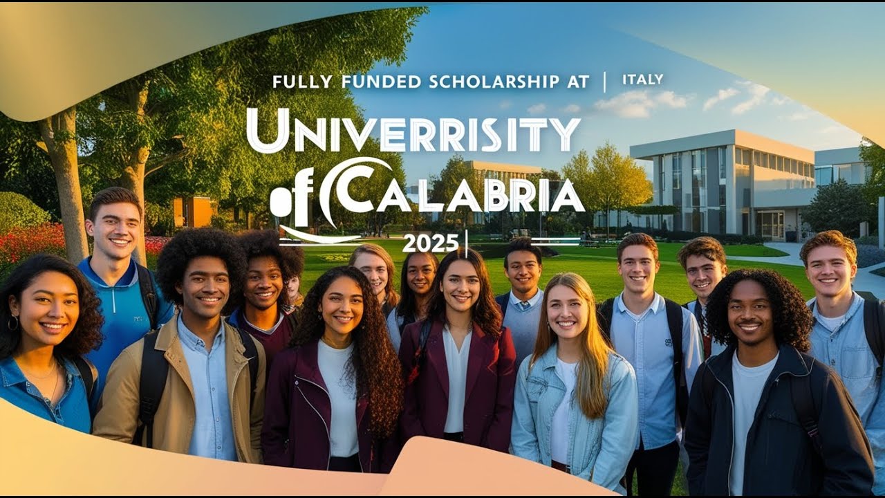 Fully Funded Scholarship at University of Calabria 2025 | Italy - YouTube