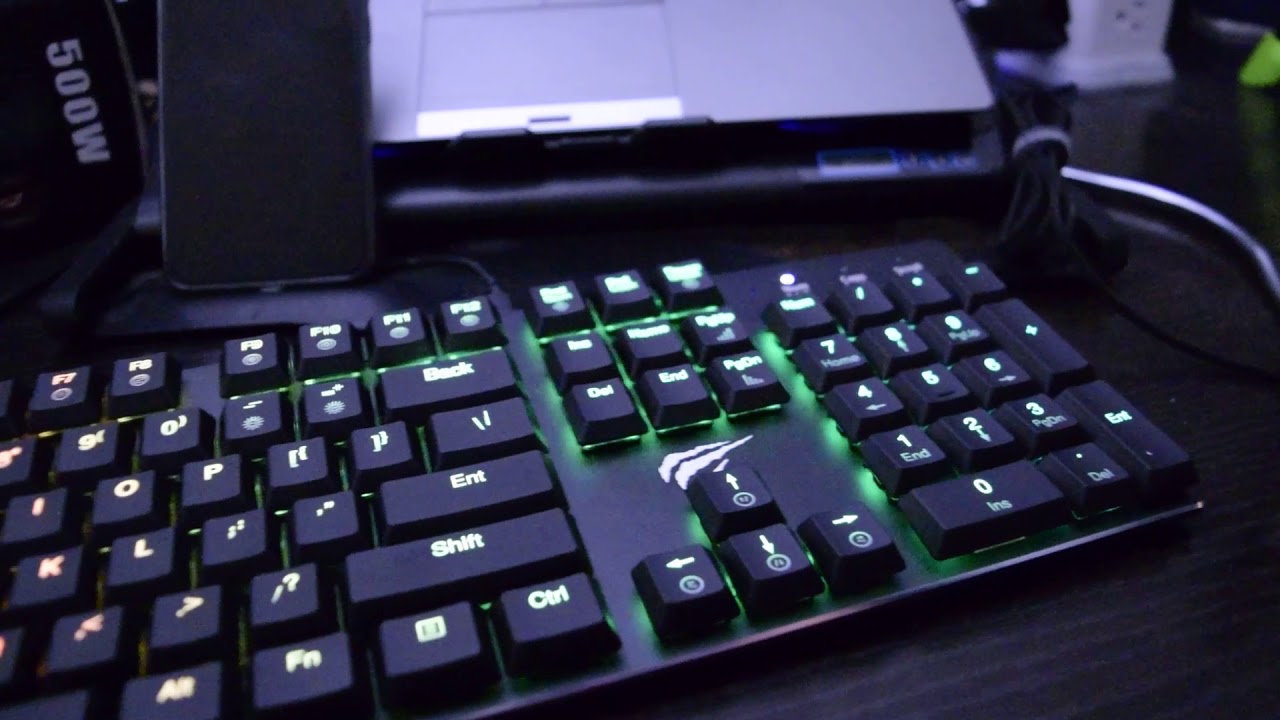 HAVIT RGB Mechanical Gaming Keyboard - YouTube