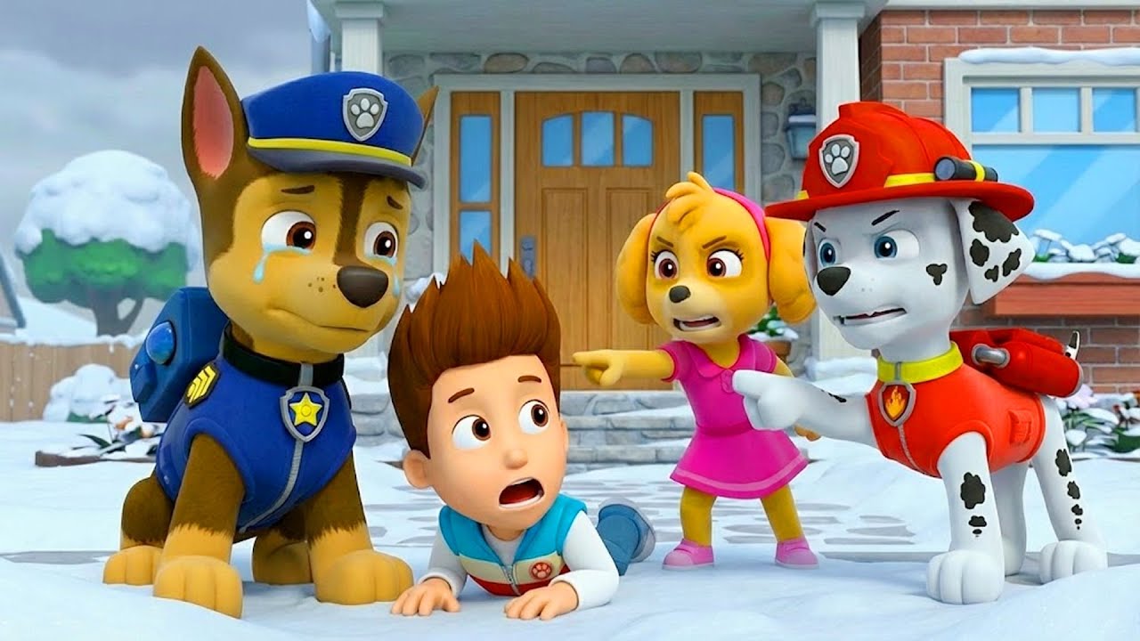 Chase Runs Away From Home - Please Don't Leave Ryder ..! | Paw Patrol ...