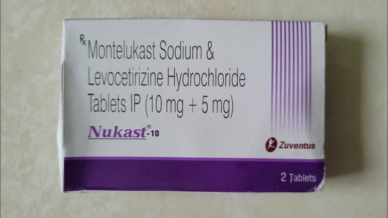 Brand Name Series | Drug #176 | Tab Nukast 10 | Montelukast 10 ...