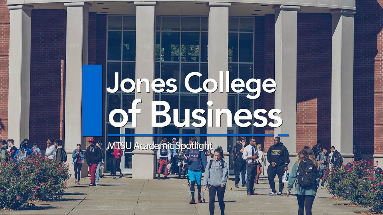 Academic Spotlight | Jones College of Business - YouTube