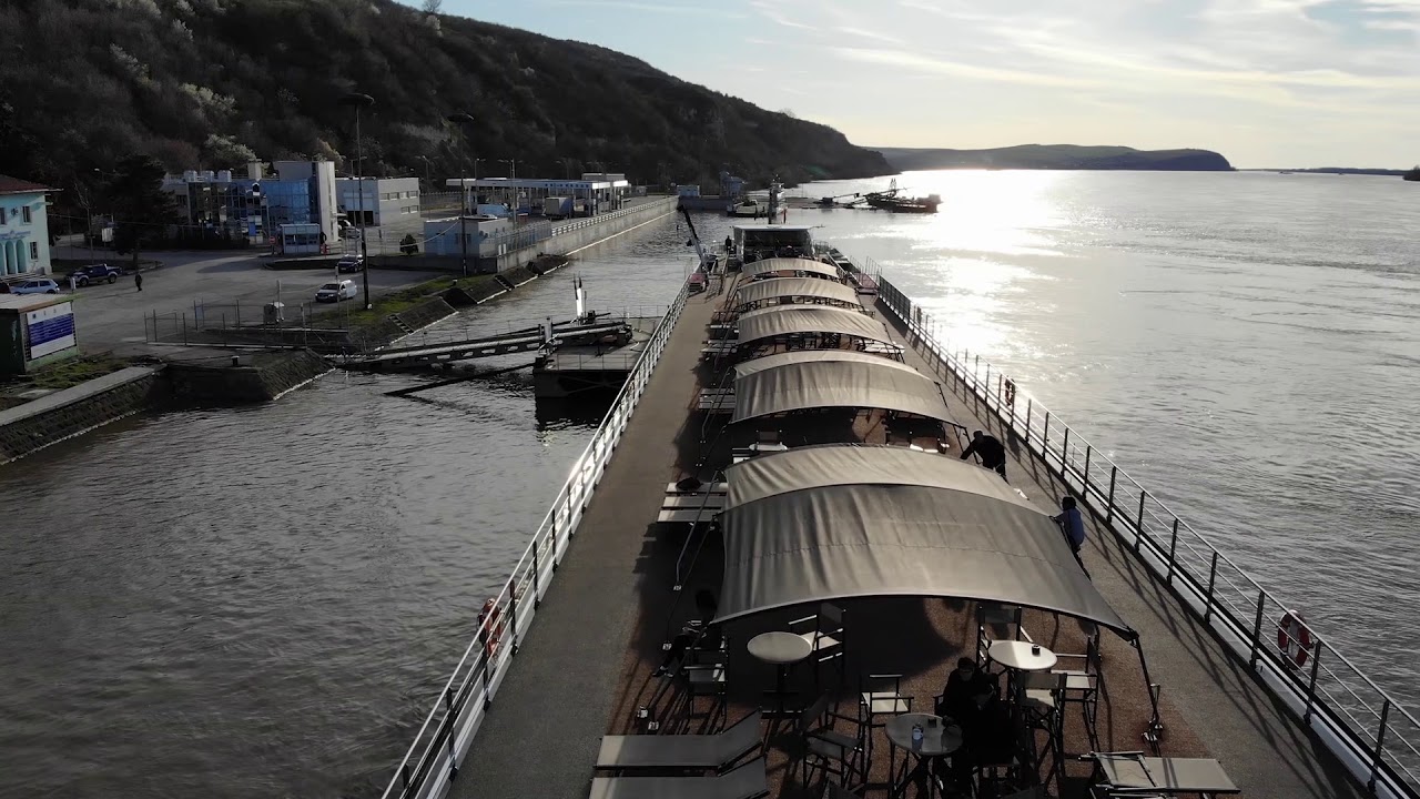 Scylla's MS Joy on a Vegan River Cruise with http://vegan-cruises.com ...
