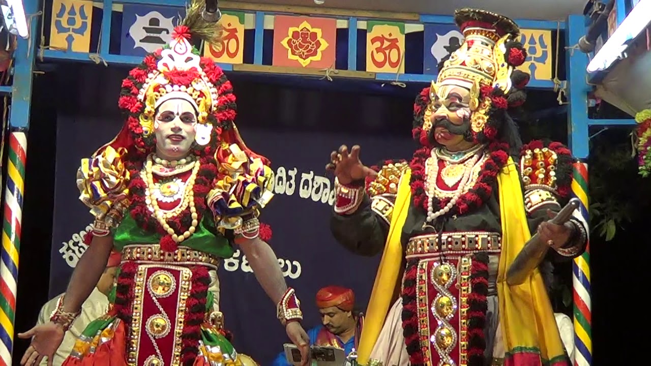 Yakshagana -- Jambavathi Kalyana - 3 - Nellyadi - Appakunhi Maniyani ...