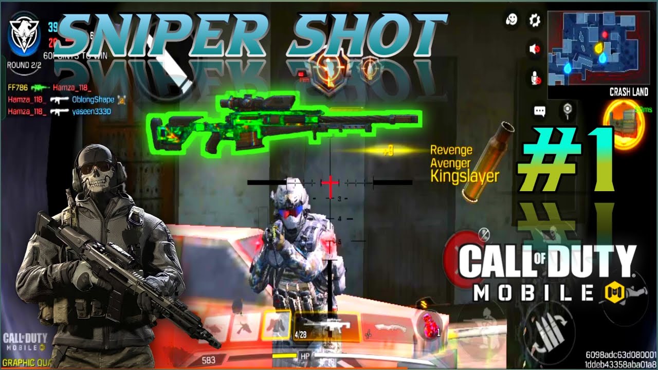 CALL OF DUTY MOBILE SNIPER SHOT - YouTube