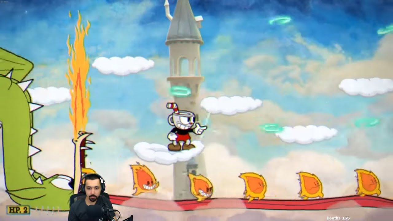 Cuphead - 14 - Grim Matchstick Fires Me - YouTube