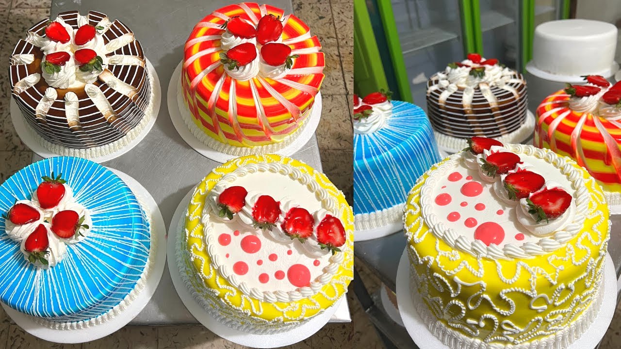 +4 como decorar pasteles rapidos y muy bonitos || increibles recetas de ...