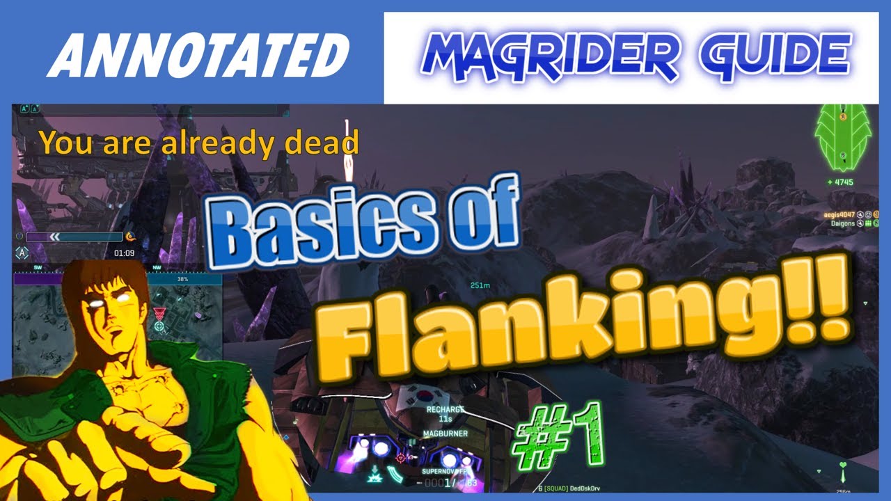 Magrider Guide: Basics of Flanking #1 | Plansetside 2 - YouTube