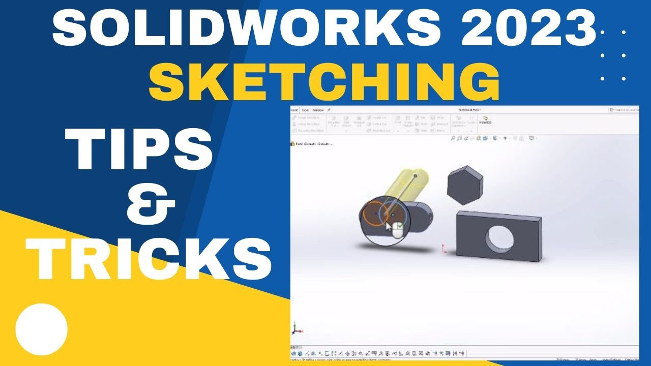 Sketching in SolidWorks : Tips and Tricks for Beginners - YouTube