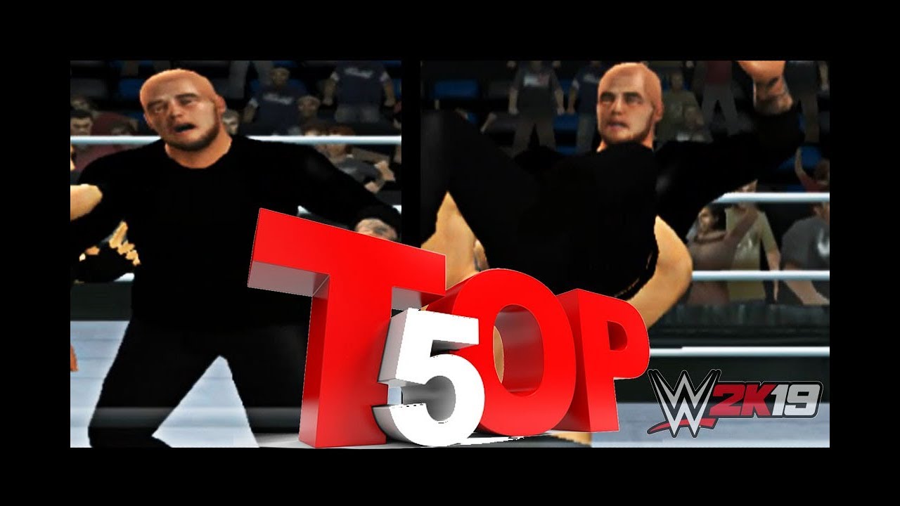 Top 5 Signatures and Finishers to Baron Corbin - WWE 2k19 PS2 - YouTube