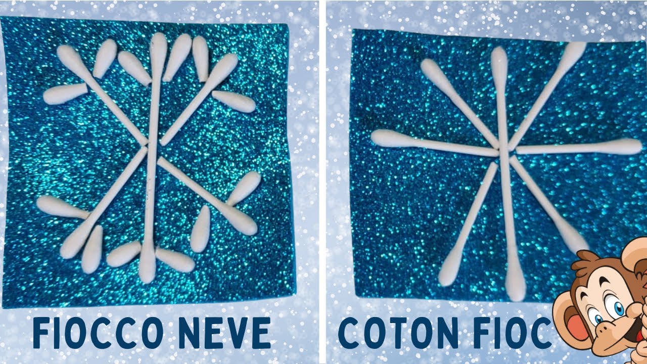 FIOCCO DI NEVE CON COTTON FIOC - YouTube