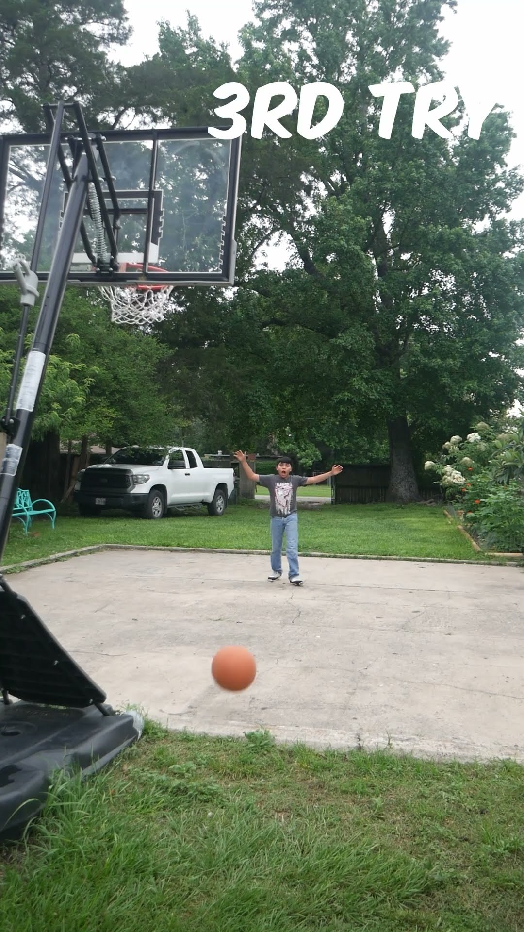 Cleanest Basketball 3 Pointer! - YouTube