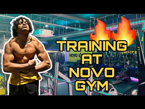 TRAINING AT NOVO GYM!! | is it good? New bench pr!! - YouTube