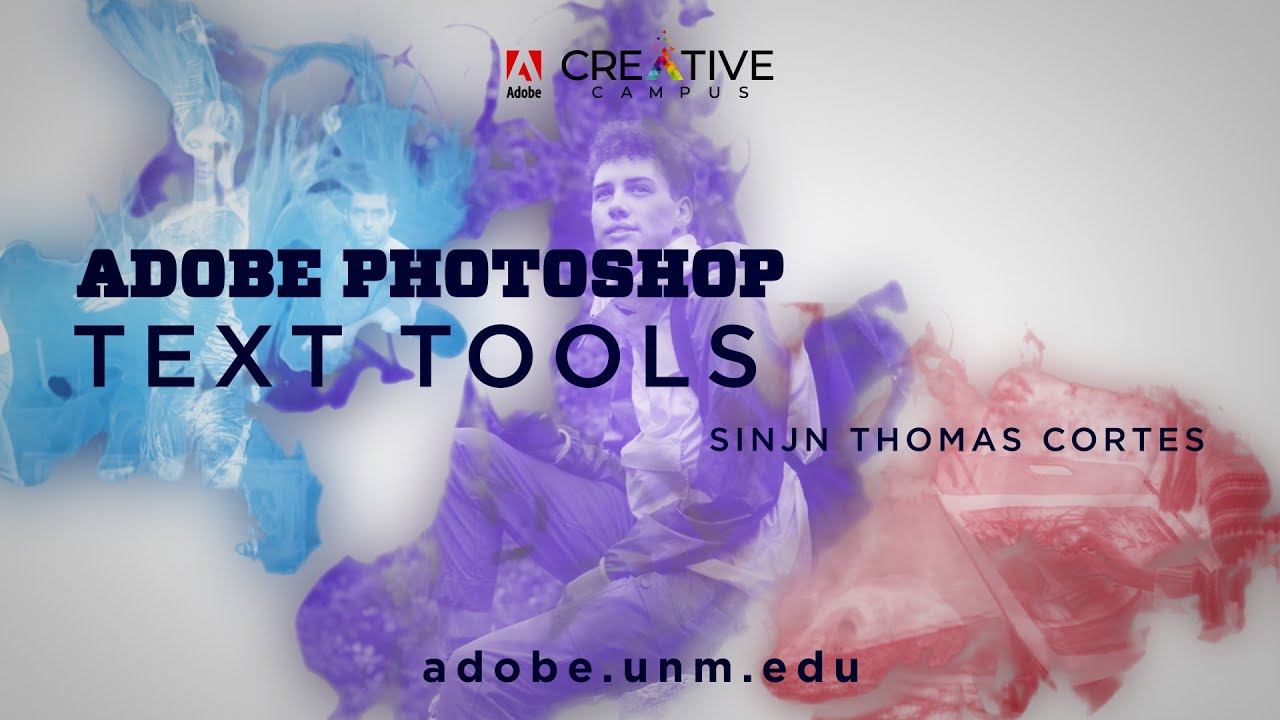 Adobe Photoshop – Part 5 – Text Tools – Adobe Creative Campus - YouTube