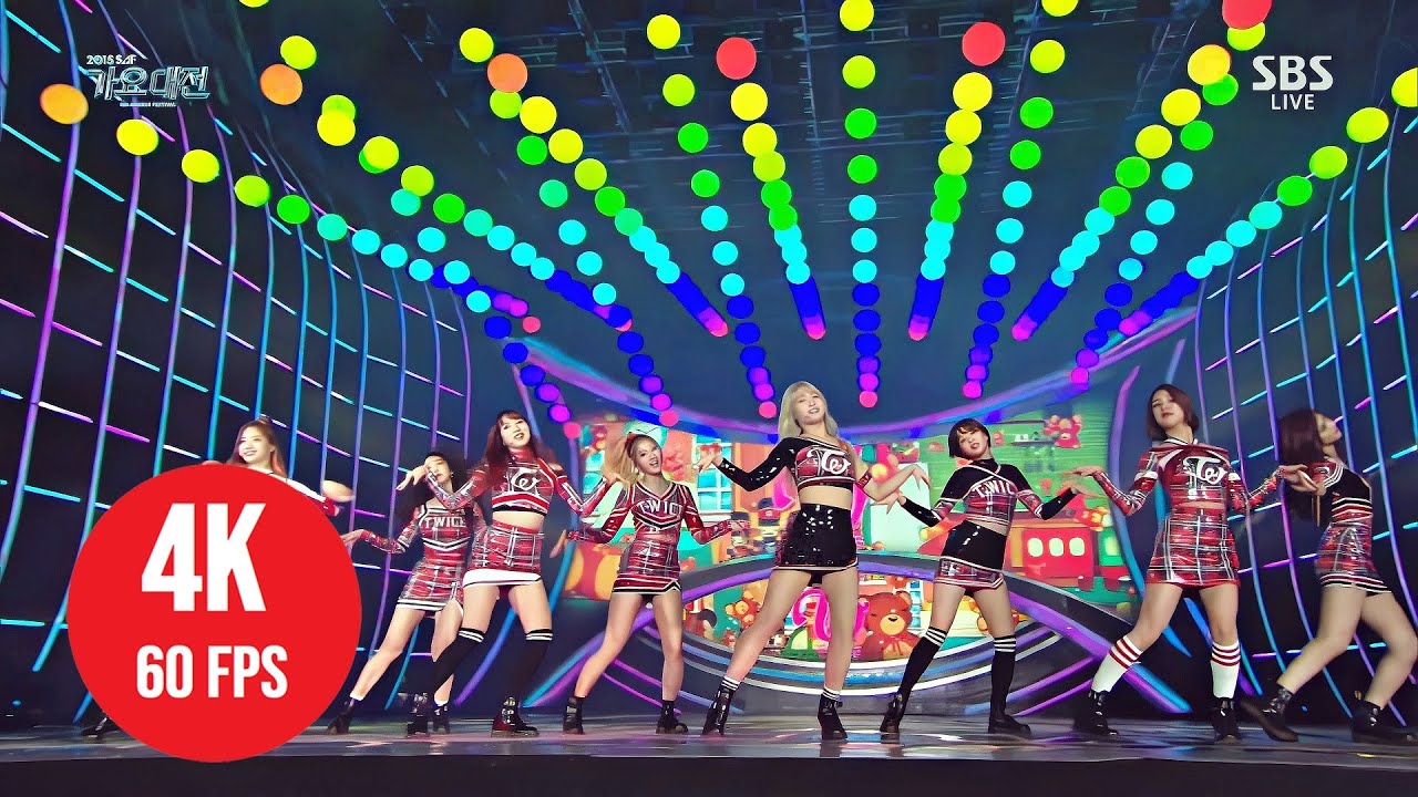 [ 4K LIVE ] TWICE - Like OOH-AHH - (151227 SBS Gayo Daejun) - YouTube