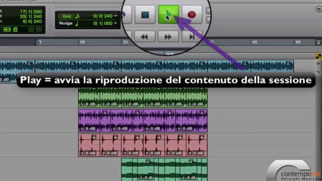 Transport Bar Pro Tools - YouTube