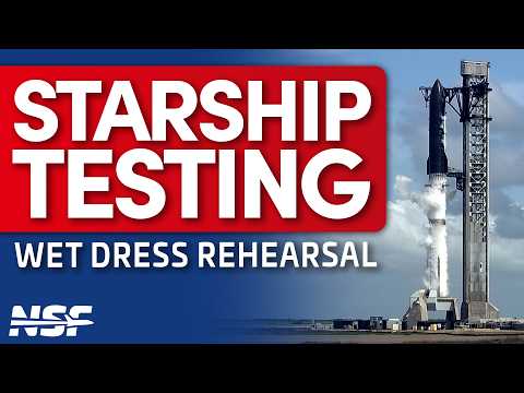 SpaceX Conducts Launch Rehearsal ahead of Starship Flight 14